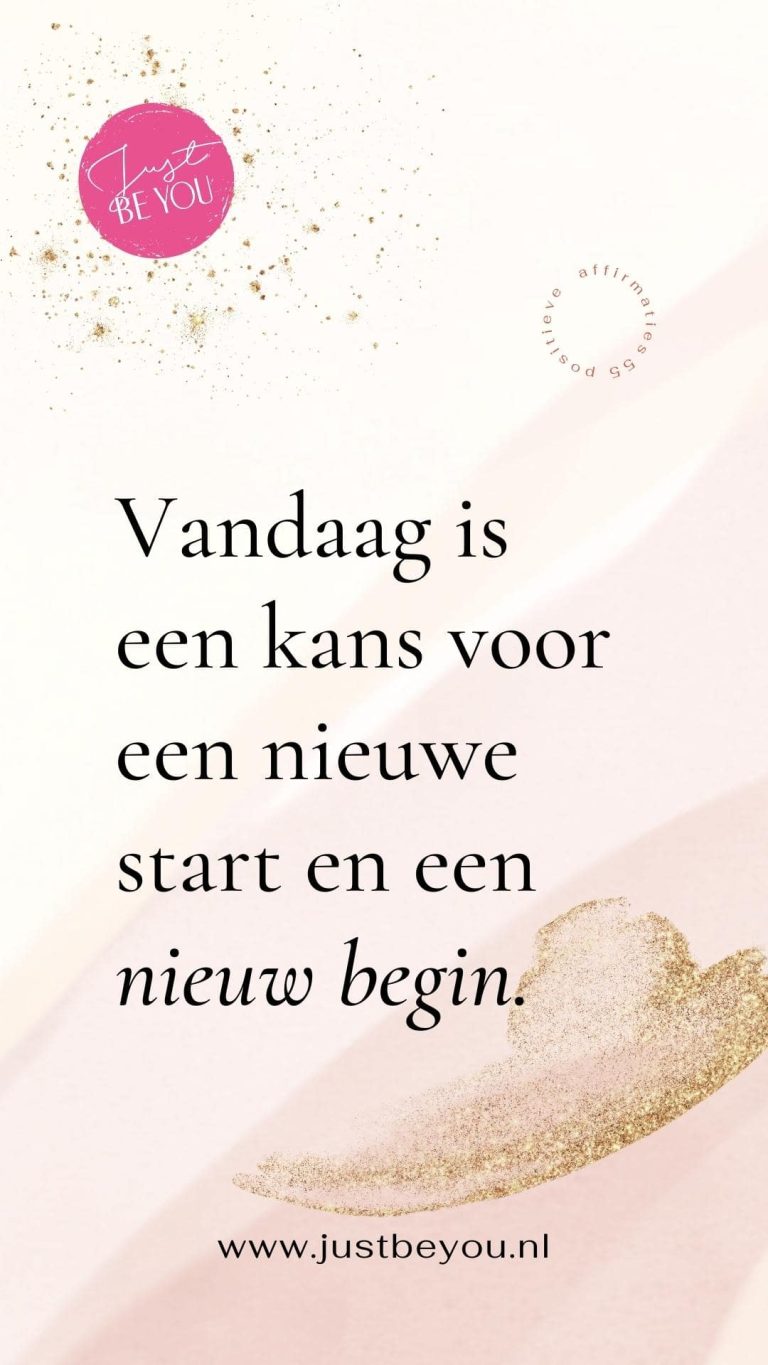 55 positieve affirmaties voor een goed begin van jouw maandag - Just Be You